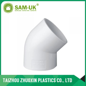 What is the 90 and 45 degress PVC pipe elbow dimensions? - Taizhou ...